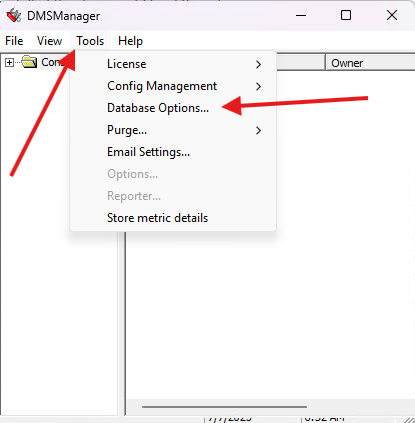 How to change the password for DMS Engine – Creative Logistics Solutions